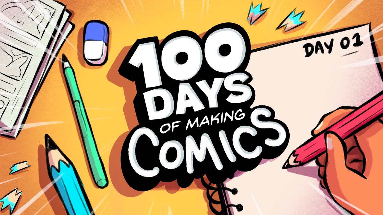 100 Days of Making Comics - Keshart
