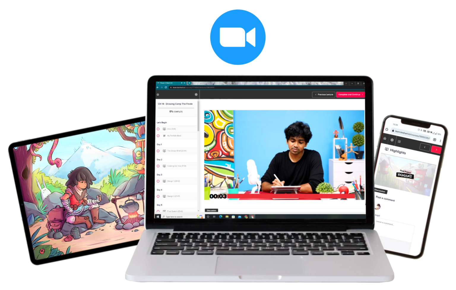 Learn to Draw in 100 Days - Drawing Camp