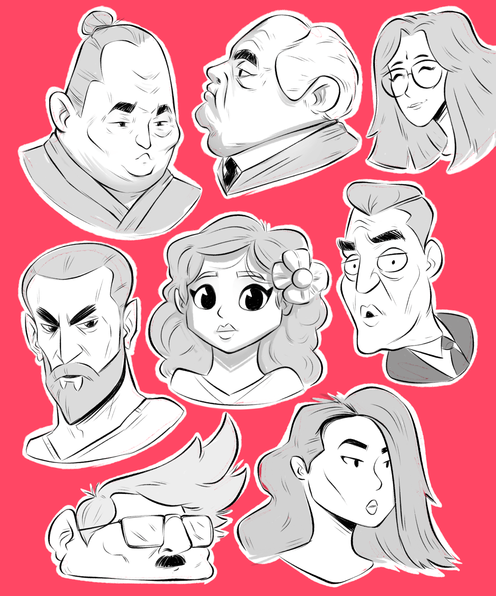 The Art of Cartooning Faces - Keshart