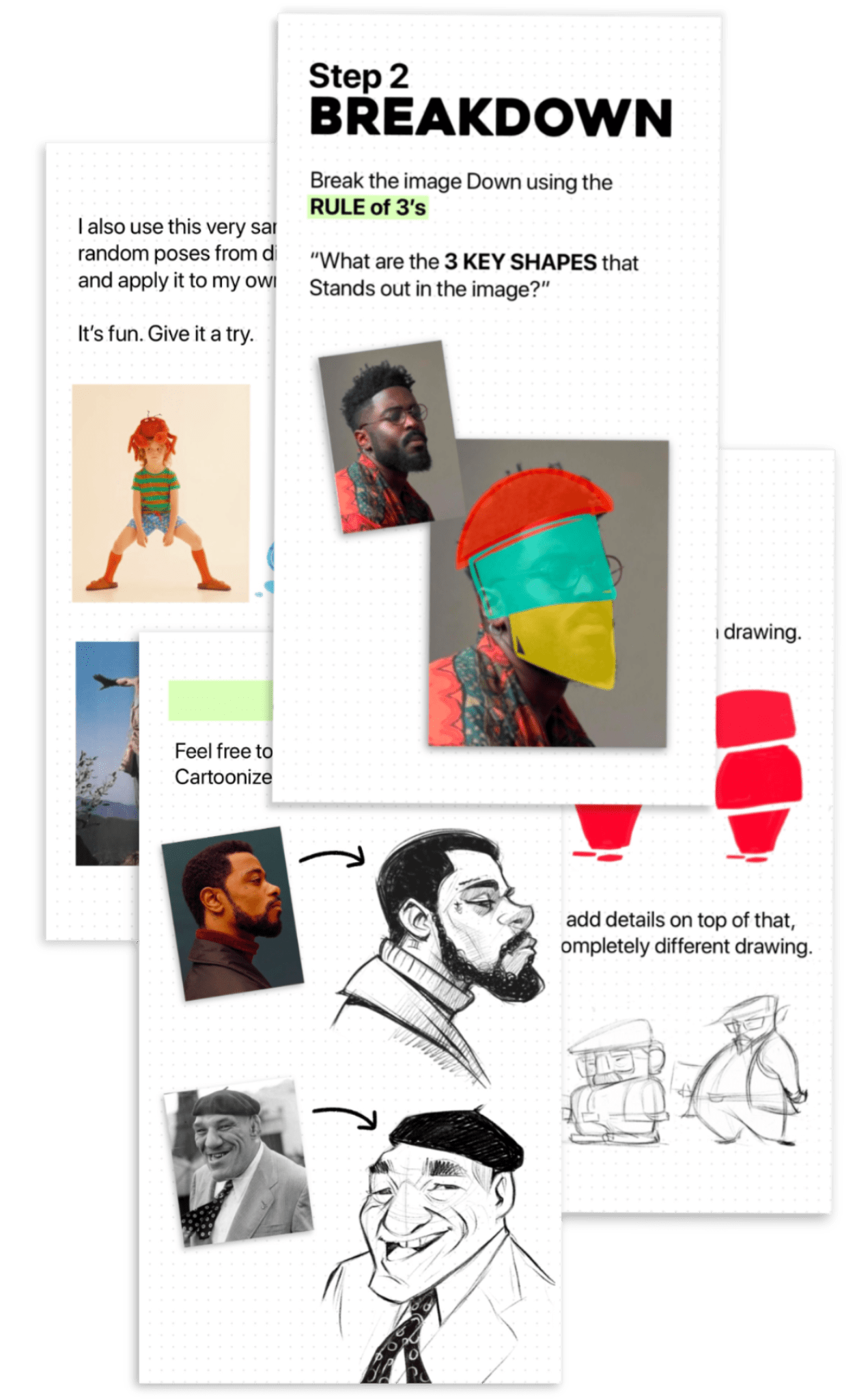 Cartooning Faces Masterclass - Keshart