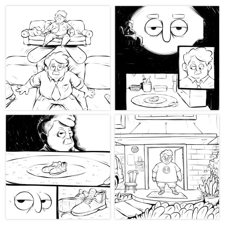 How I Make Mini Comics - Keshart