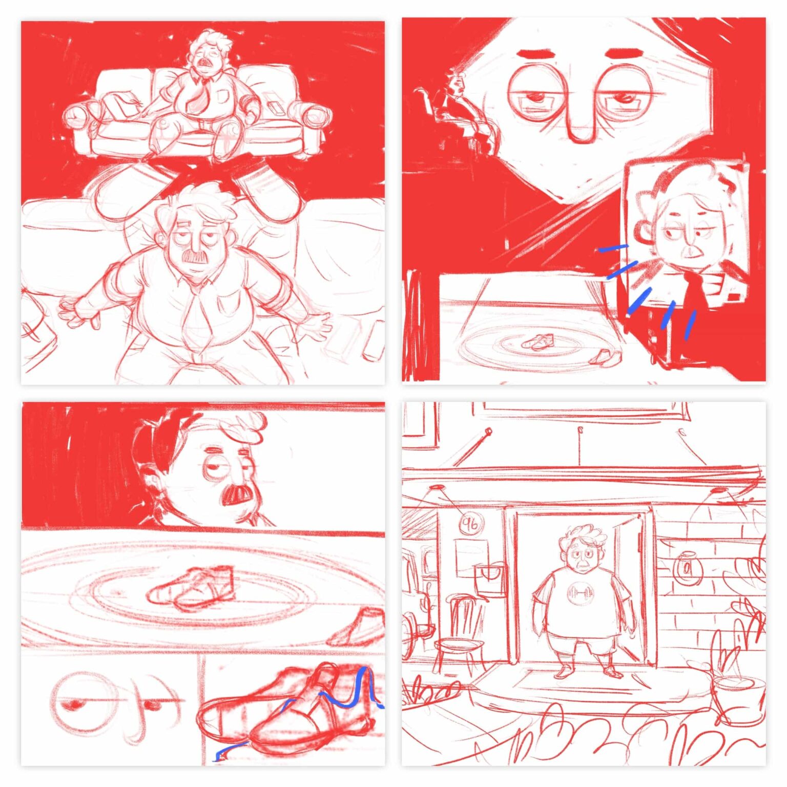 How I Make Mini Comics - Keshart