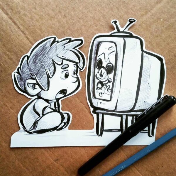 How I Make Mini Comics - Keshart